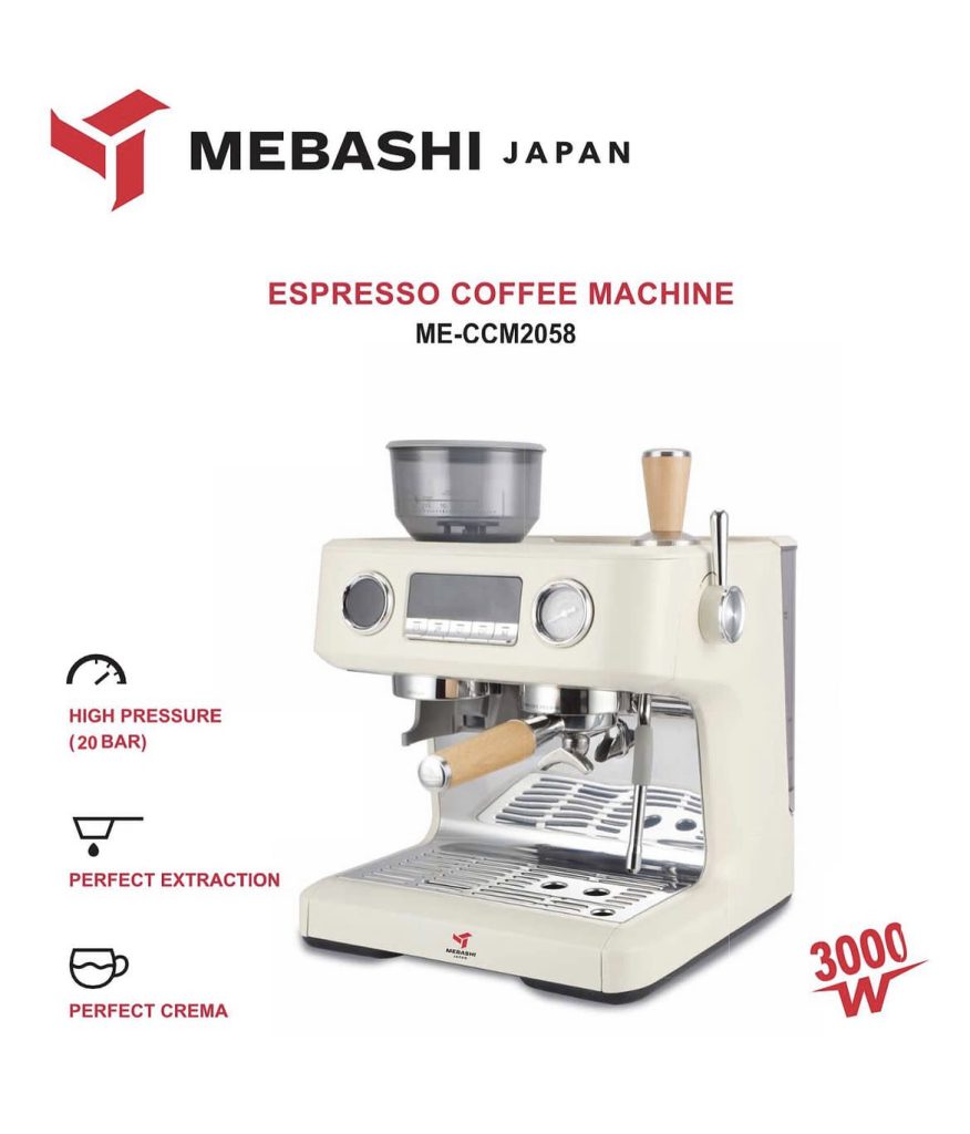 اسپرسوساز نیمه صنعتی مباشی مدل ME-CCM 2058 (نمایندگی مباشی 5 آبان )