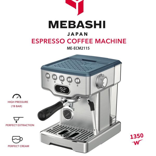 اسپرسوساز نیمه صنعتی مباشی مدل ME-ECM 2503 (نمایندگی مباشی 6 آبان )